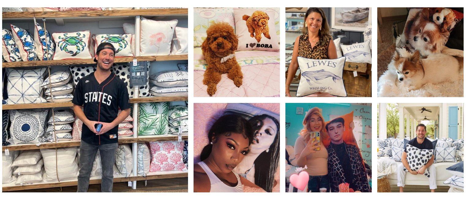 Creative Ideas for Decorating with Custom Pillowcases - Sometimes ...